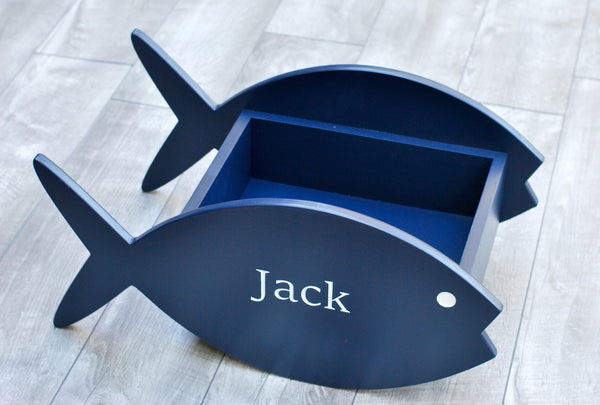 Personalized Engraved Custom Cat Toy Box - billscustombuilds
